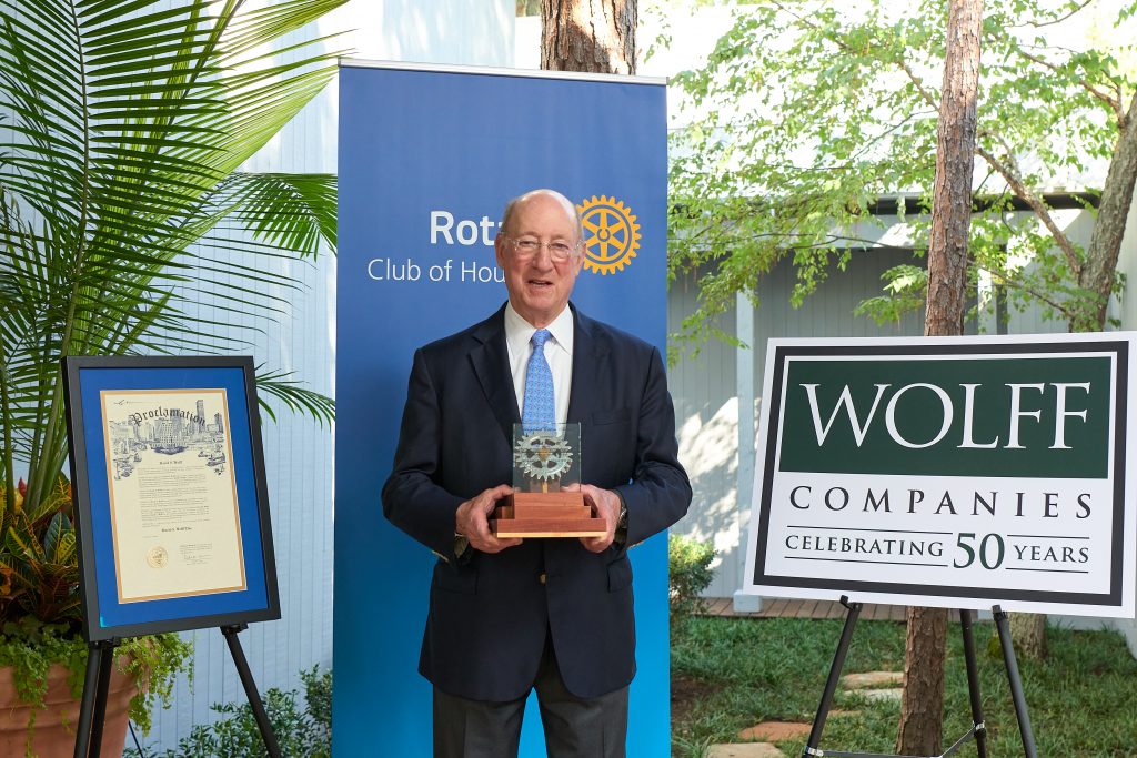 The Rotary Club of Houston Honors David S. Wolff with 2020 ...